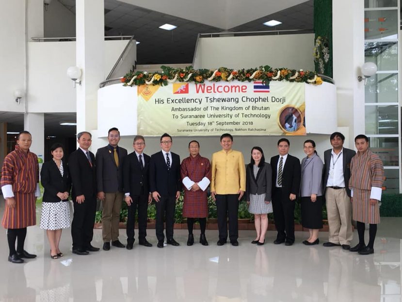 The Ambassador of Bhutan to Thailand visited Suranaree University of ...
