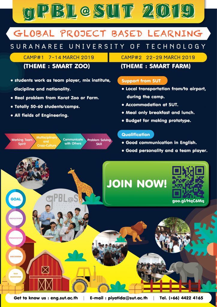 gPBL@SUT 2019 Center for International Affairs