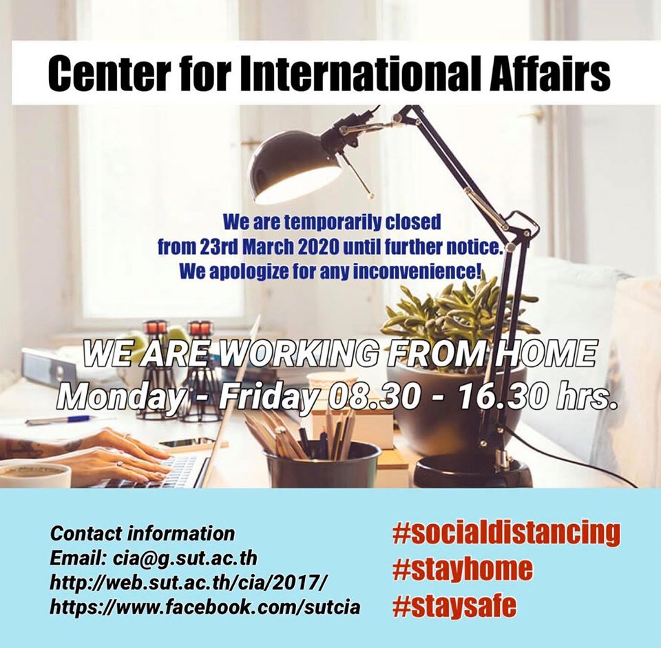 SUT return to work on campus back at 50% – Center for International Affairs