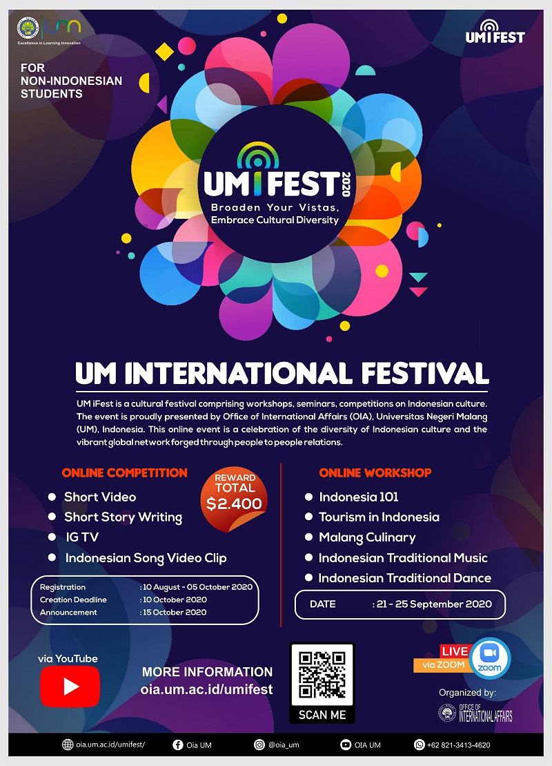 Universitas Negeri Malang (UM), Indonesia invitation for Students at ...