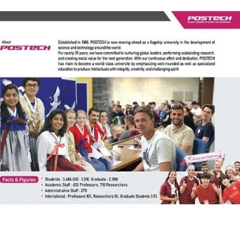 POSTECH Exchange Program 2022 Center for International Affairs