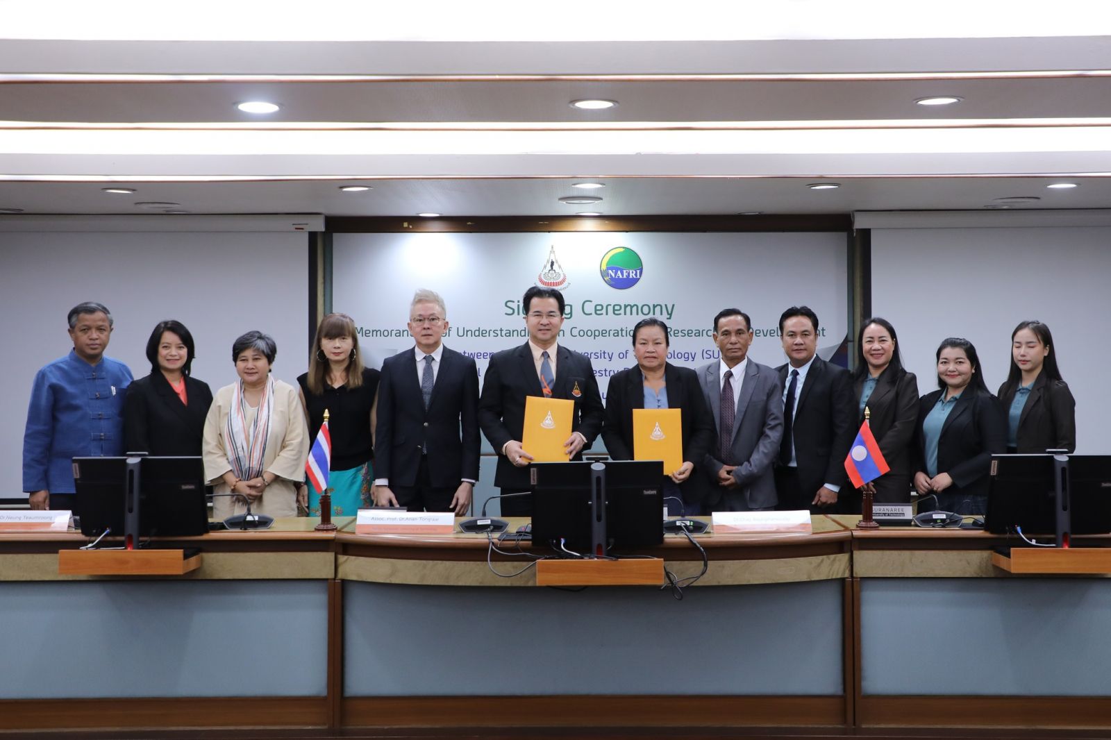 SUT collaborates with NAFRI to sustainably preserve native animal ...