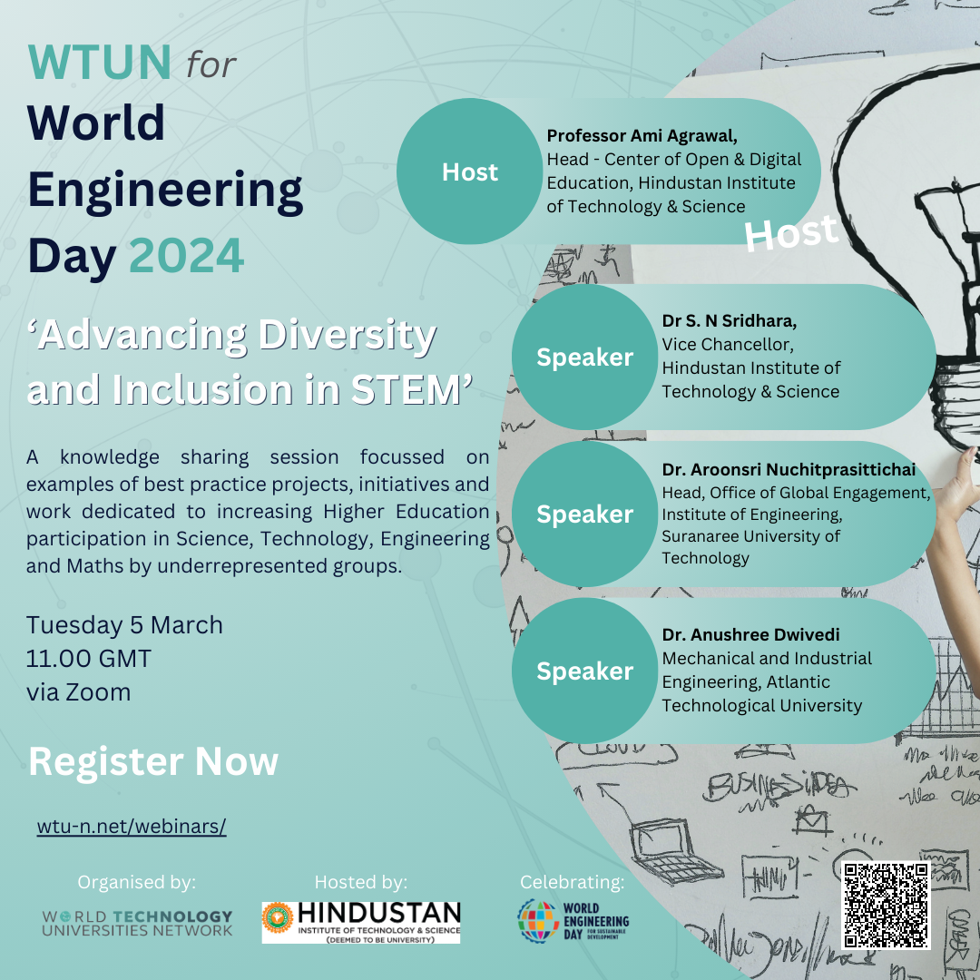 WTUN for World Engineering Day: Engineering Solutions for a Sustainable ...