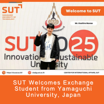 SUT Welcomes Exchange Student from Yamaguchi University, Japan Center for International Affairs