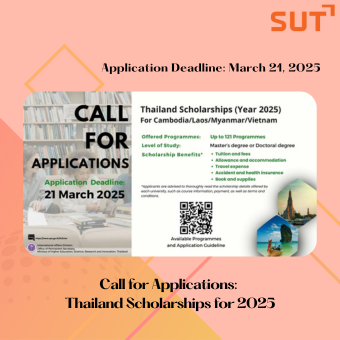 Call for Applications: Thailand Scholarships for 2025, Deadline: March ...