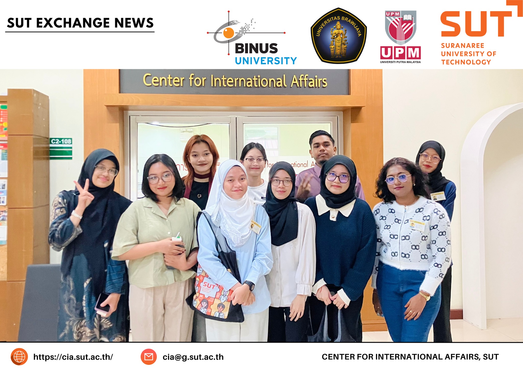Welcoming 10 Visiting Students from Indonesia and Malaysia for Academic ...