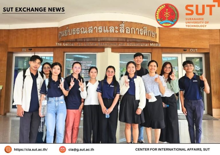 SUT Welcomes 10 Exchange Students from RUPP, Cambodia, March 2, 2025 ...