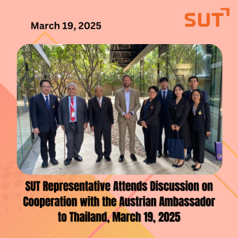 SUT Representative Attends Discussion on Cooperation with the Austrian ...
